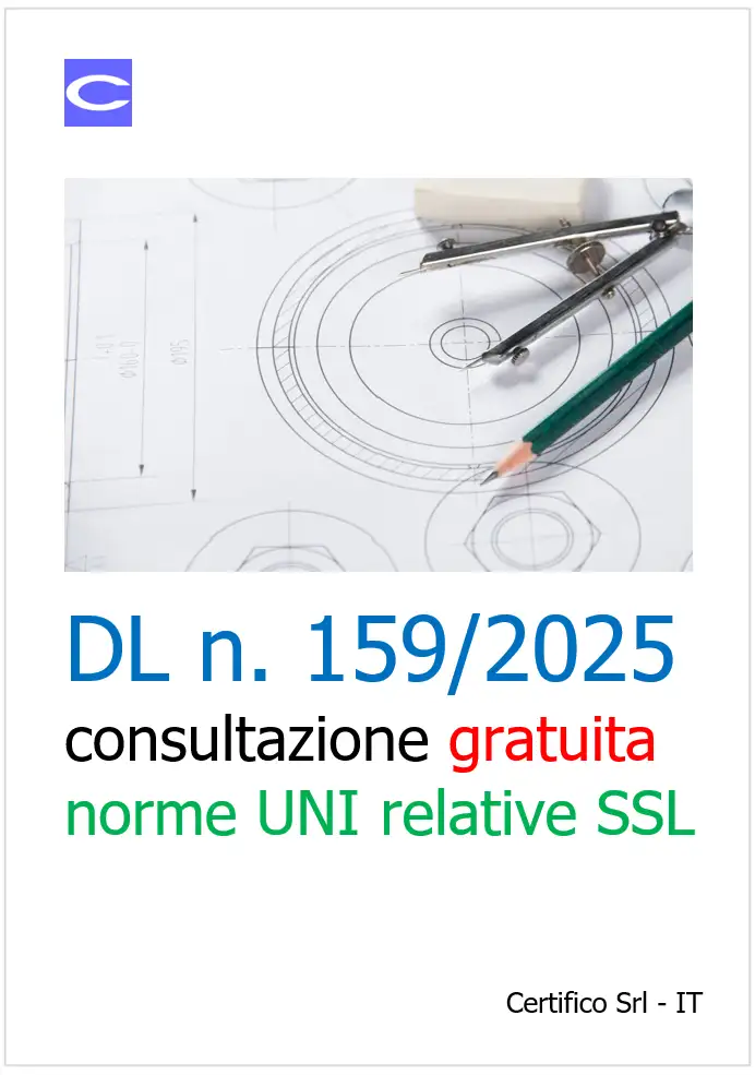 DL n. 159/2025 prevista consultazione gratuita norme UNI relative ...